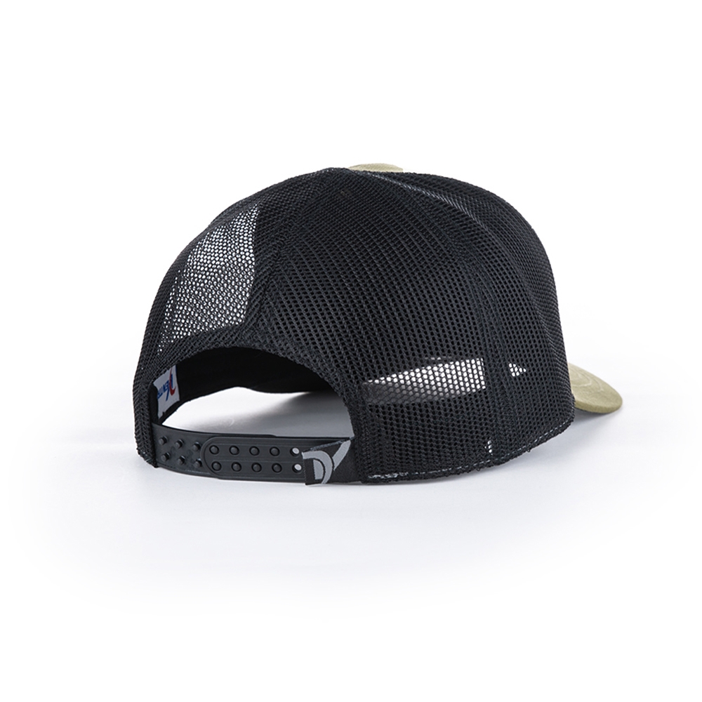 Olive Leather Patch Cap | Ventrac Gear